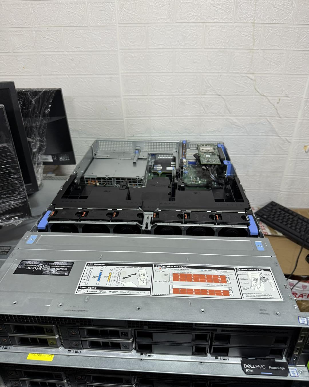 Dell PowerEdge R740 -3.5” Disk 8 Bays