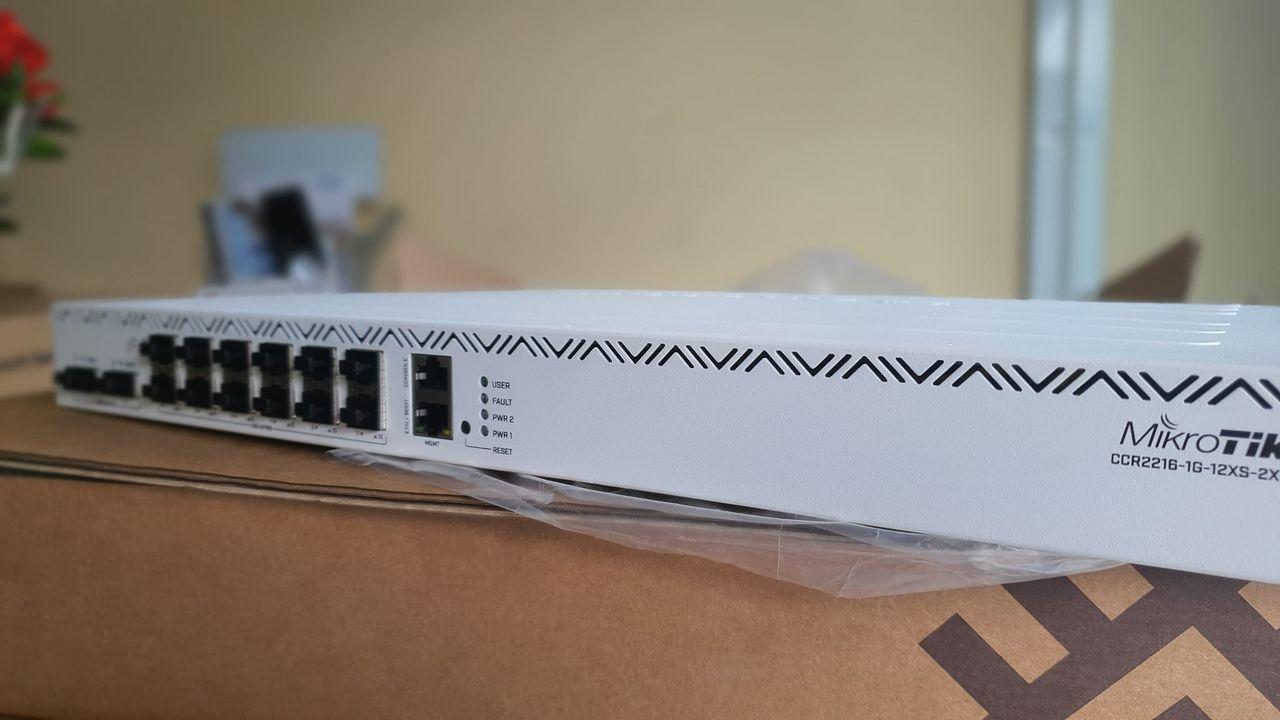CCR2216-1G-12XS-2XQ Mikrotik Cloud Core Router